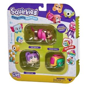Little Live Pets | Toys | Little Live Pets Squirkies 3 Pack Metallic ...